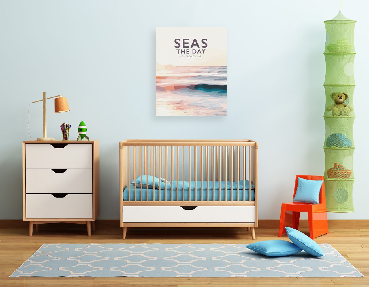 SEAS THE DAY Travel Poster - SEAS THE DAY Abstract, Best sellers ...