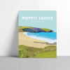 POPPIT SANDS Travel Poster - POPPIT SANDS New, Pembrokeshire Posters ...