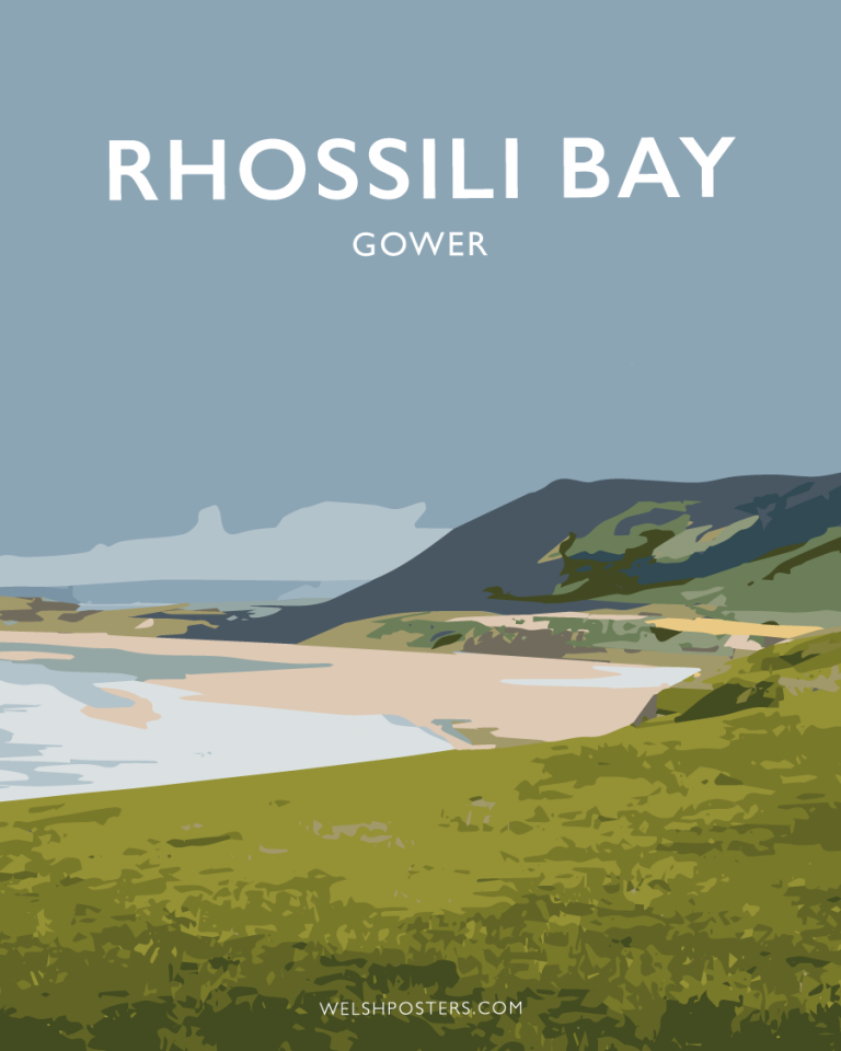 Amazing Welsh Posters. Retro yet modern travel posters and art.