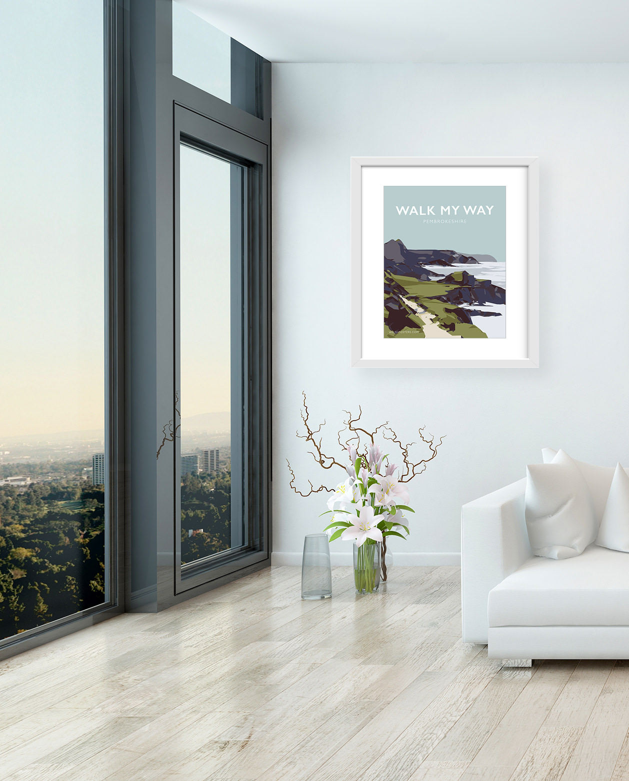 COASTAL PATH Travel Poster - COASTAL PATH Best sellers, Pembrokeshire ...