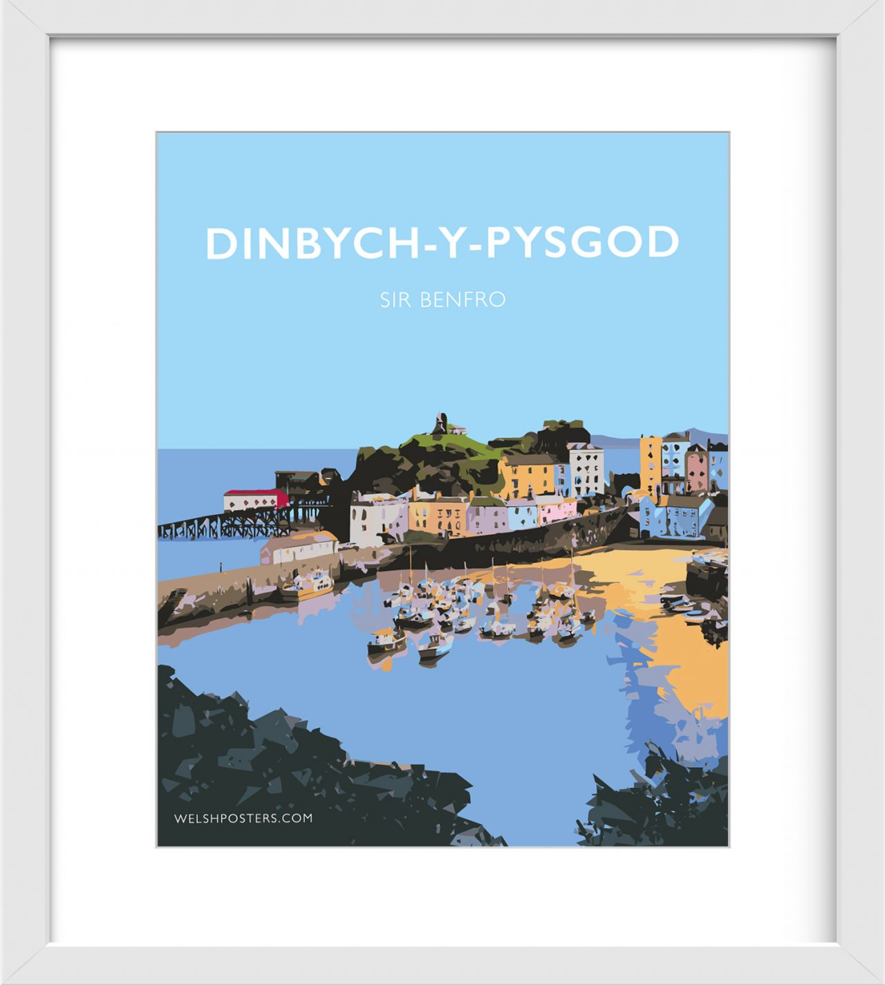 TENBY Travel Poster - TENBY Best sellers, Pembrokeshire Posters Prints ...