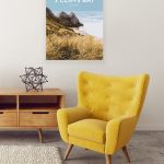THREE CLIFFS BAY Travel Poster - THREE CLIFFS BAY Prints & Posters