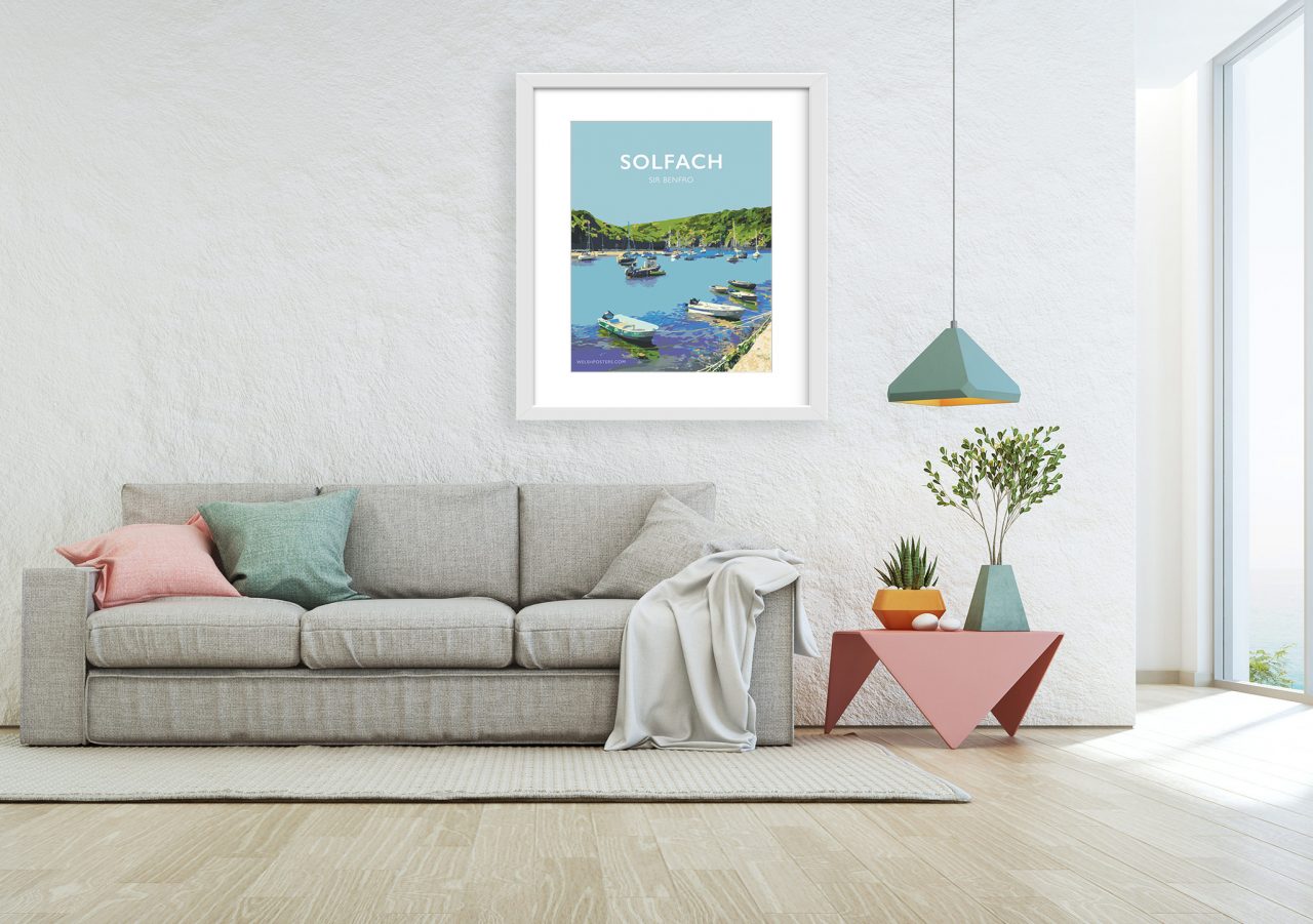 SOLVA HARBOUR Travel Poster - SOLVA HARBOUR Best sellers, Pembrokeshire ...