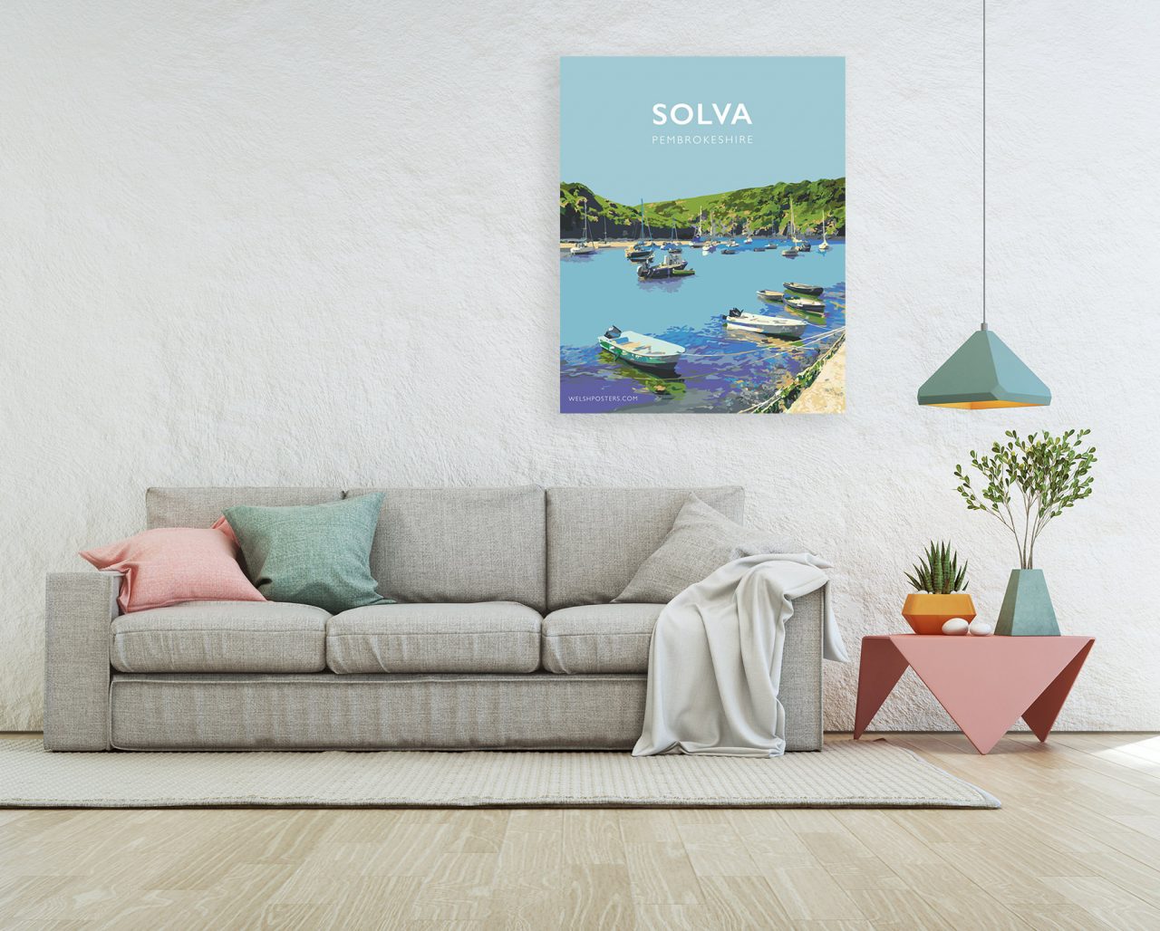 SOLVA HARBOUR Travel Poster - SOLVA HARBOUR Best sellers, Pembrokeshire ...