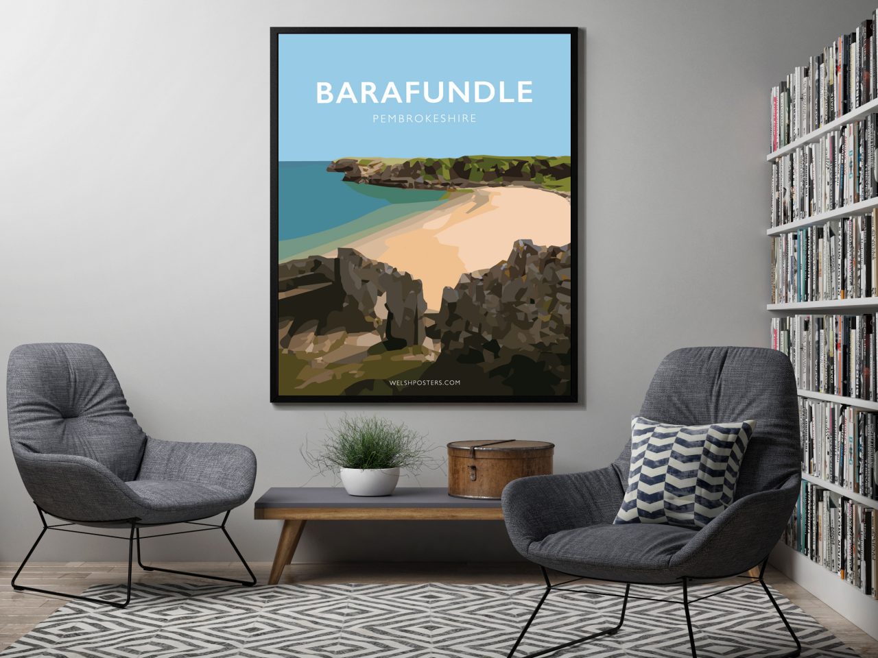 BARAFUNDLE Posteri Teithio - BARAFUNDLE Posters. Cymru Cymraeg