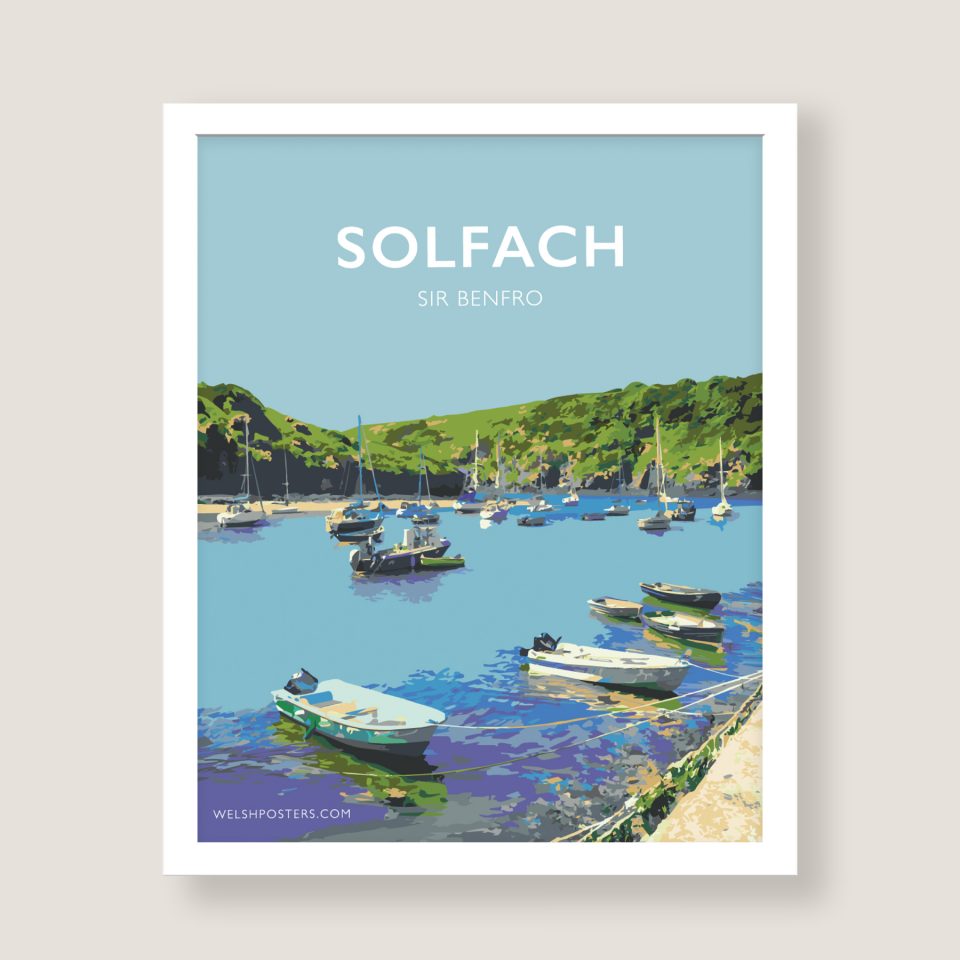 SOLVA HARBOUR Travel Poster - SOLVA HARBOUR Best sellers, Pembrokeshire ...