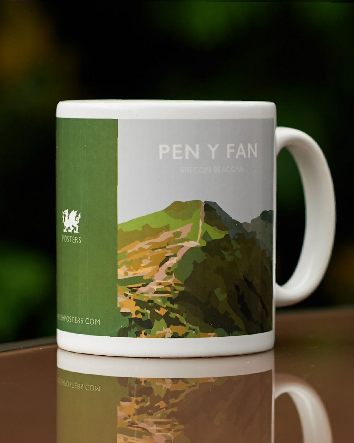 PEN Y FAN COFFEE MUG Travel Poster - PEN Y FAN COFFEE MUG Mugs Prints ...