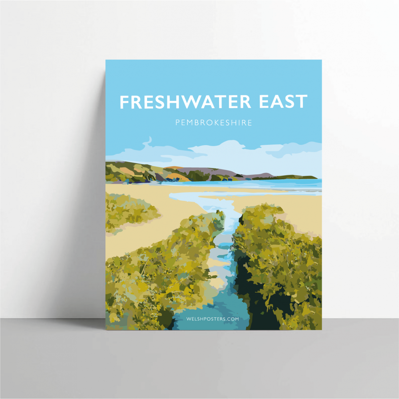 FRESHWATER EAST Travel Poster - FRESHWATER EAST Best sellers, New ...