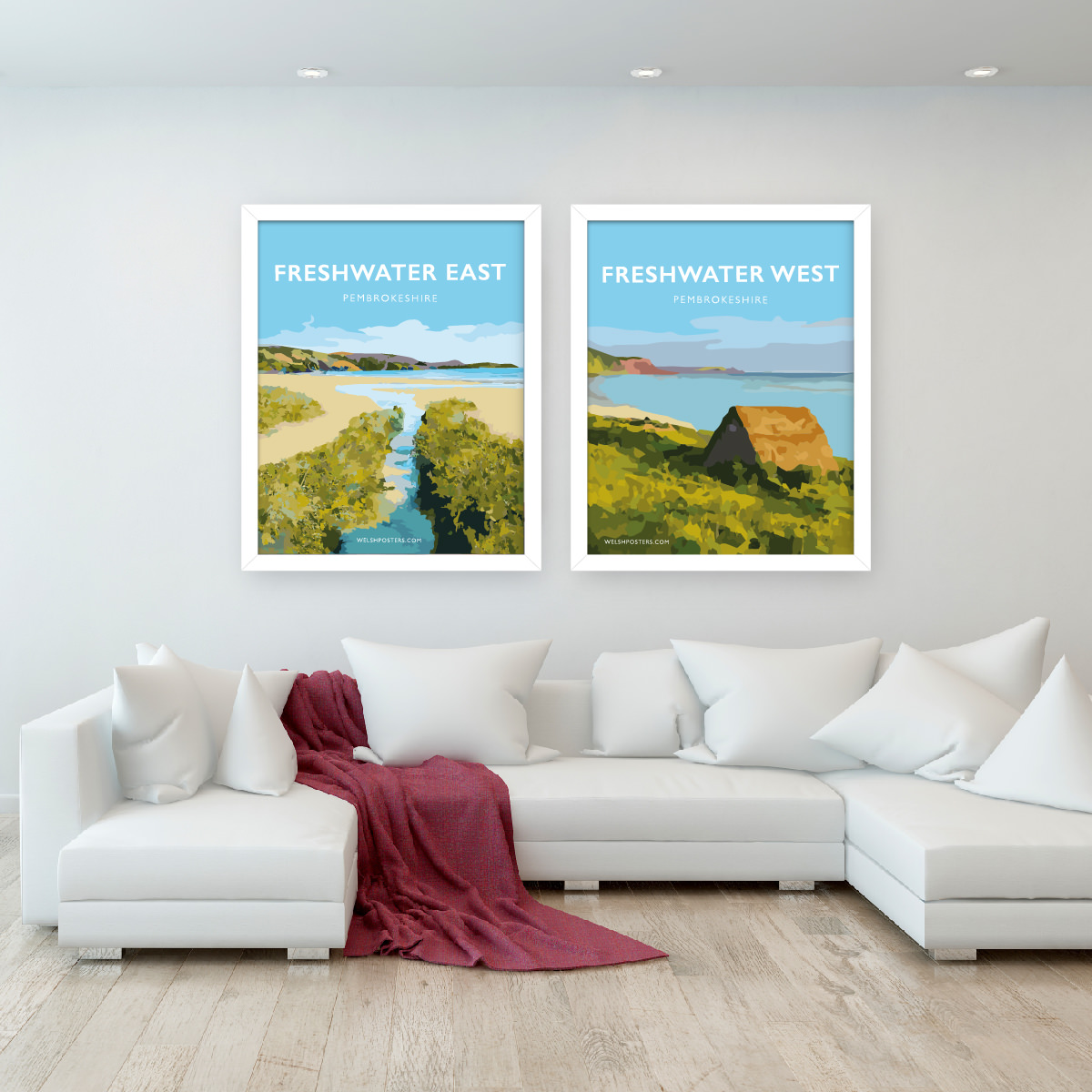FRESHWATER EAST Travel Poster - FRESHWATER EAST Best sellers, New ...