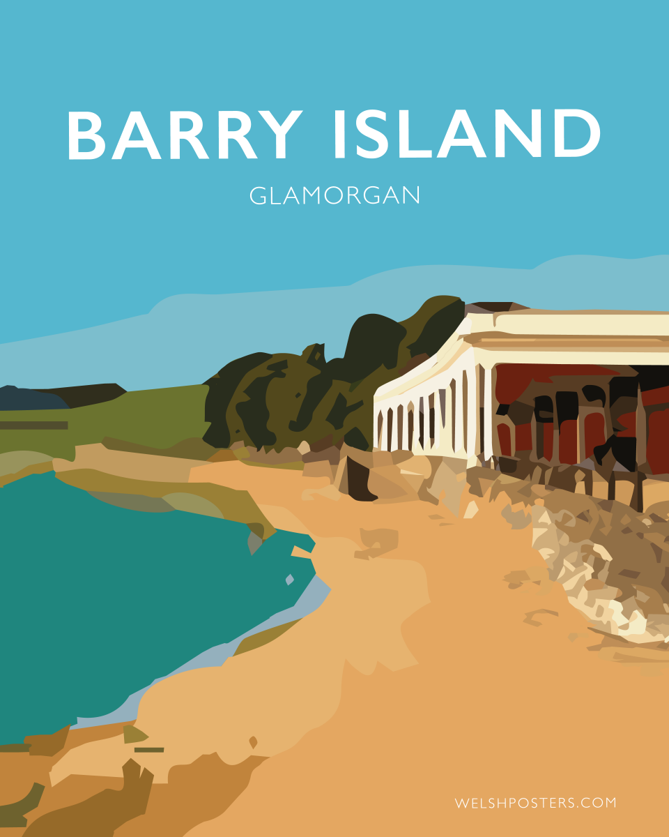 Gower Travel Posters Archives - Welsh Posters