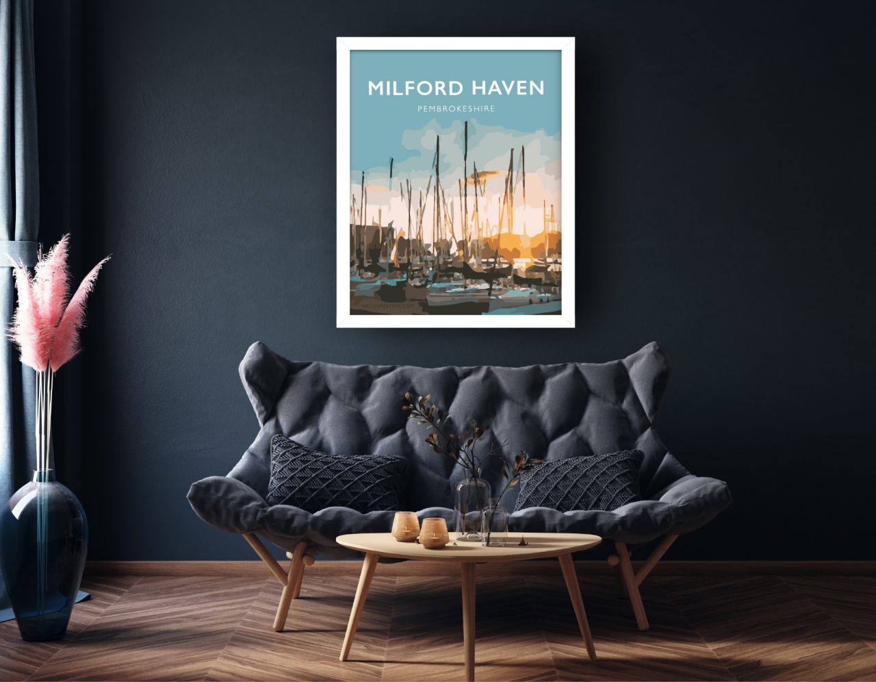 MILFORD HAVEN Travel Poster - MILFORD HAVEN New, Pembrokeshire Posters ...