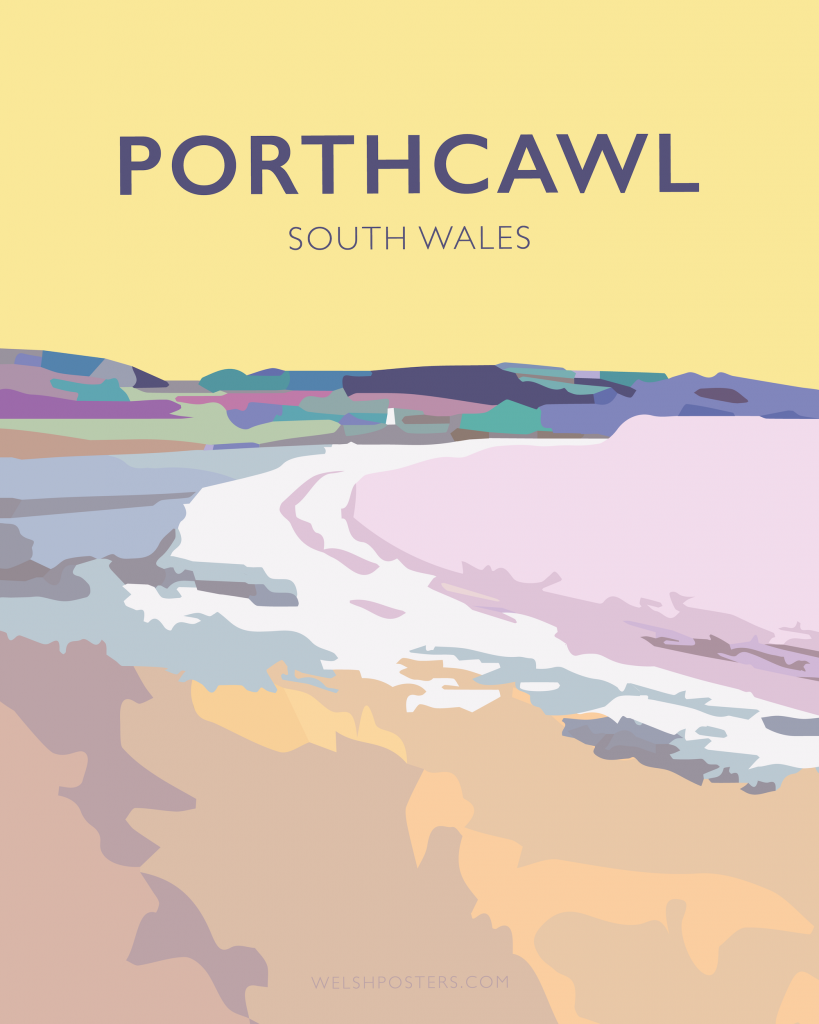 PORTHCAWL Travel Poster - PORTHCAWL New, South Wales Prints & Posters PORTHCAWL Travel Poster - PORTHCAWL New, South Wales Prints & Posters