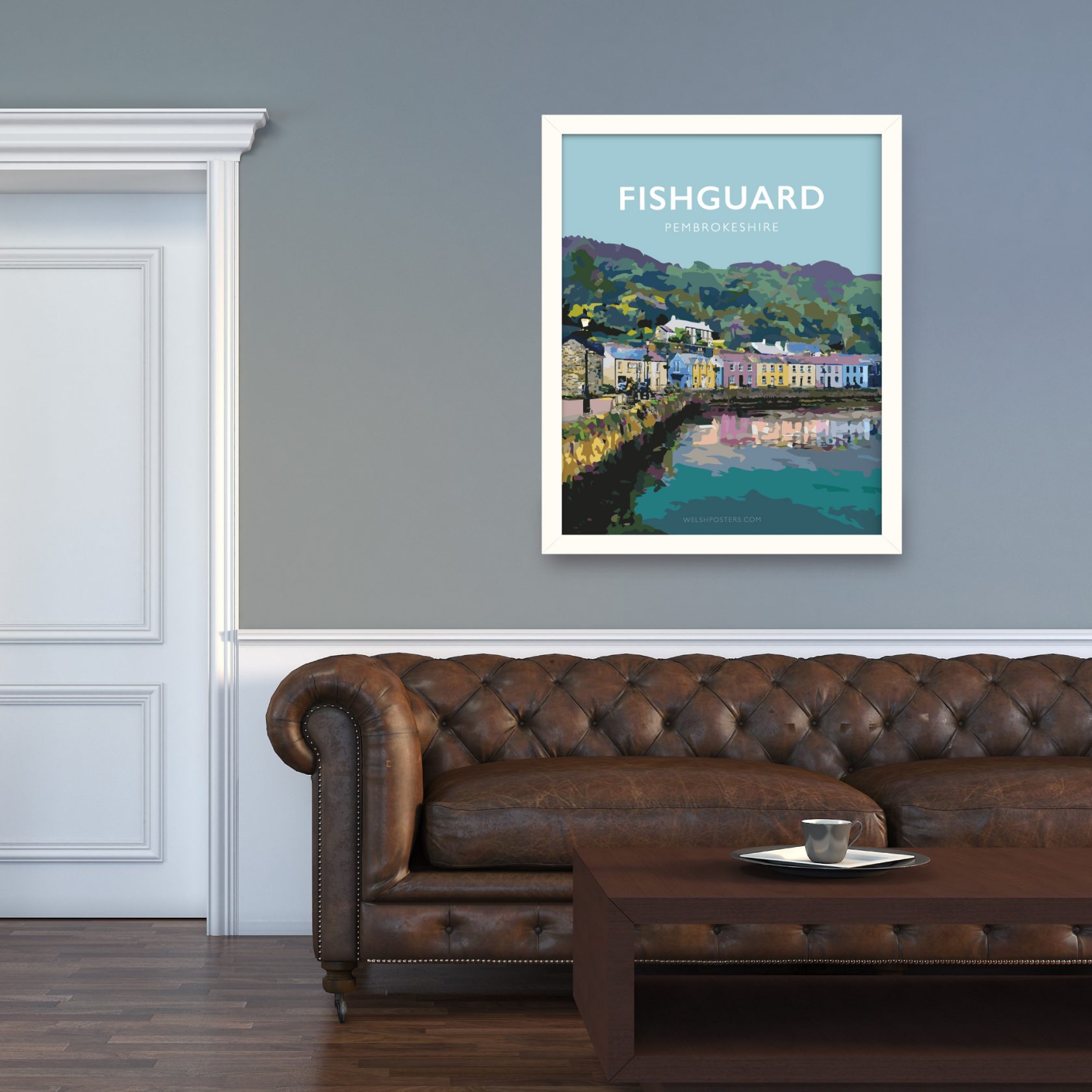 FISHGUARD Travel Poster - FISHGUARD New, Pembrokeshire Posters Prints ...