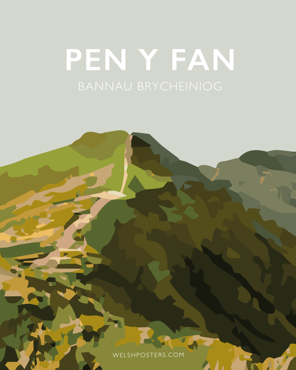 Brecon Beacons Travel Posters Archives - Welsh Posters
