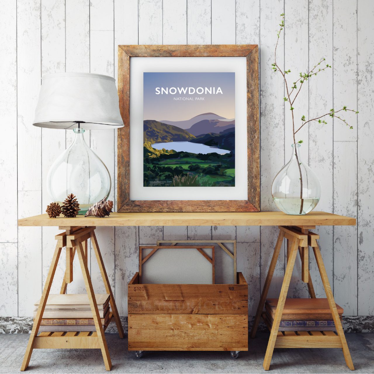SNOWDONIA NATIONAL PARK Travel Poster - SNOWDONIA NATIONAL PARK New ...