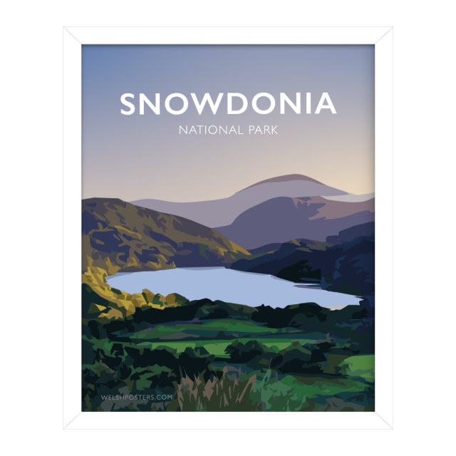 SNOWDONIA NATIONAL PARK Travel Poster - SNOWDONIA NATIONAL PARK New ...