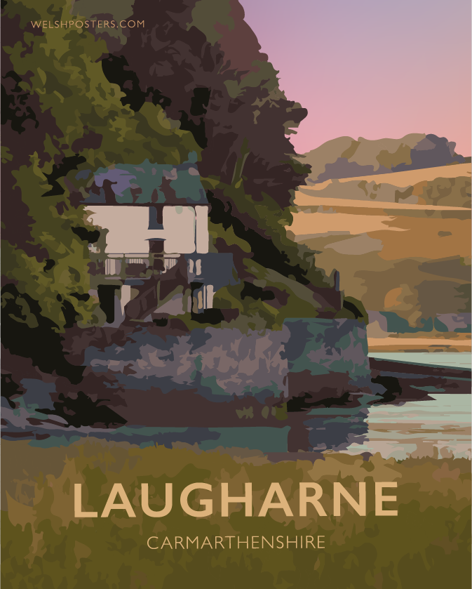 Amazing Welsh Posters. Retro yet modern travel posters and art.